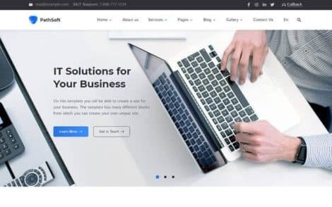 Top 7 Professional Website Templates From Template Monster 2022